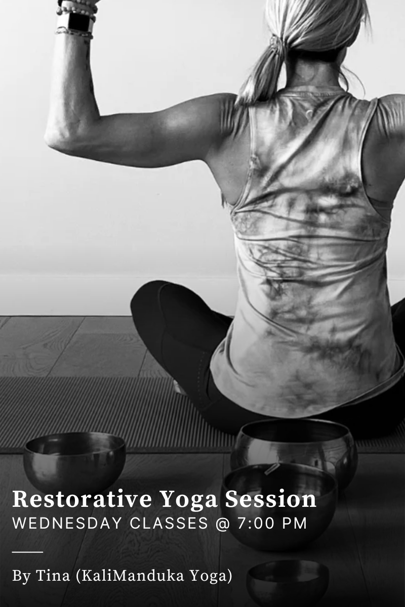 Restorative Yoga Studio Session - Wednesday Classes– Pineridge Hollow