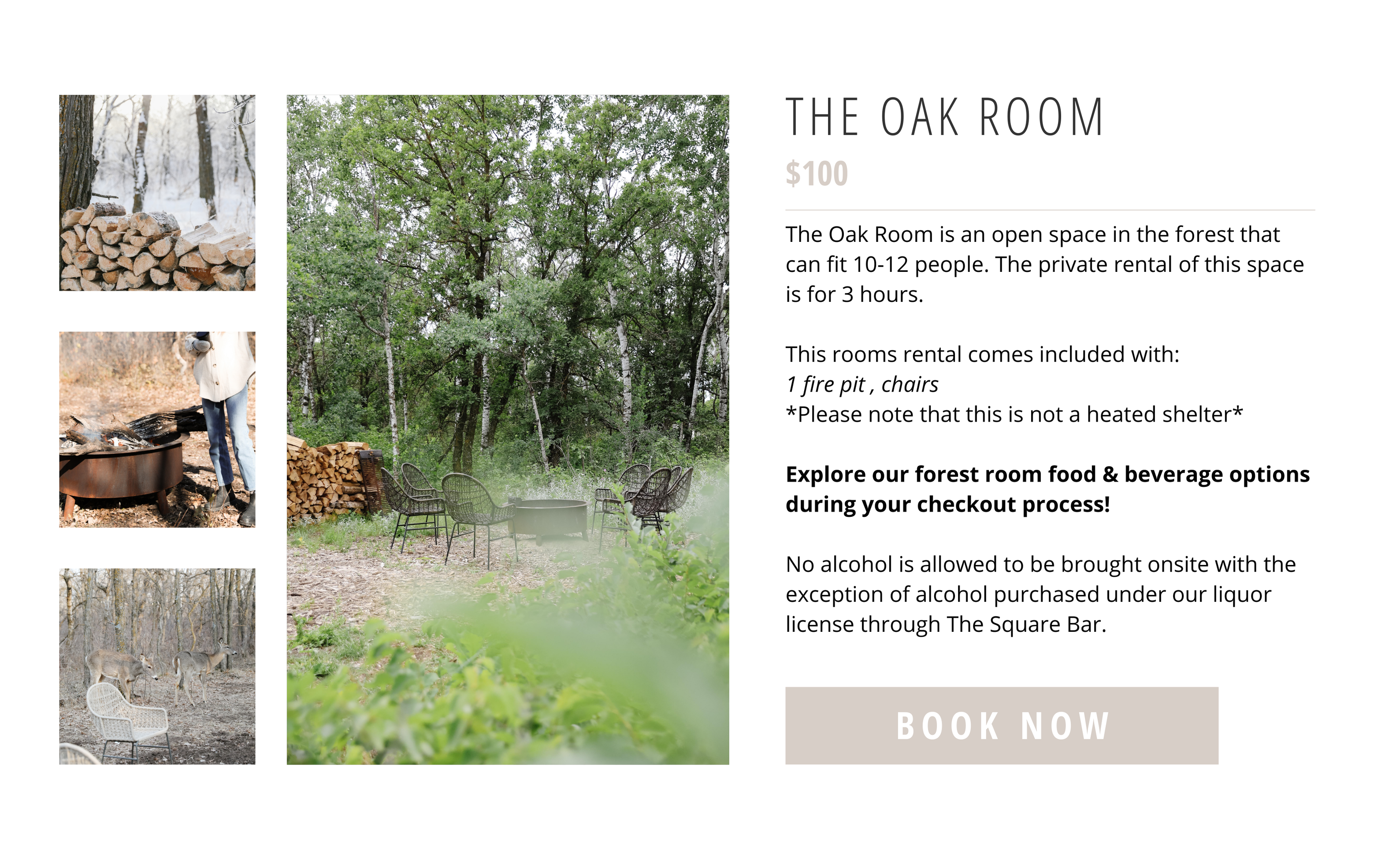 Forest Room Book Now– Pineridge Hollow
